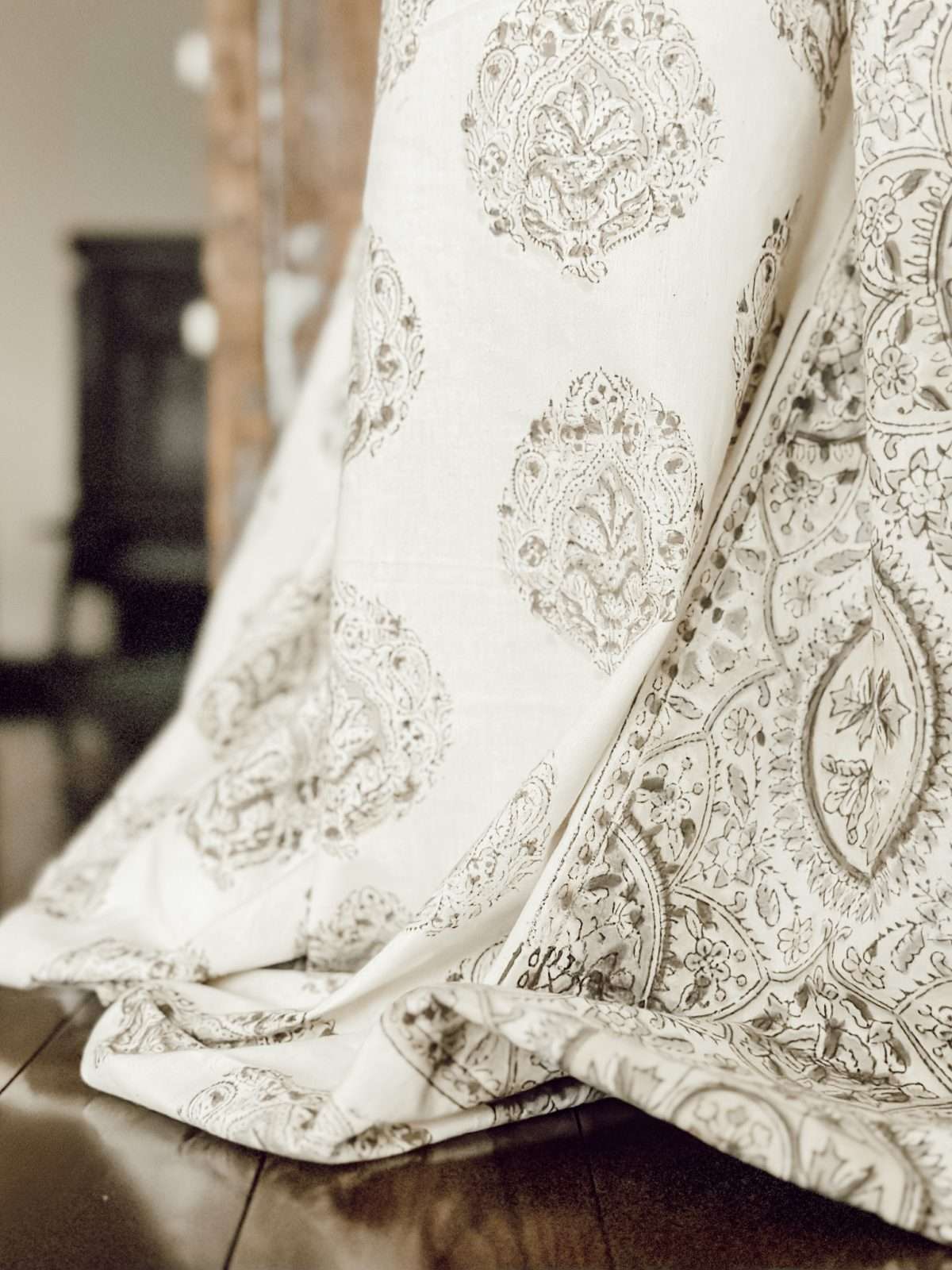 DIY Curtains With Tablecloths