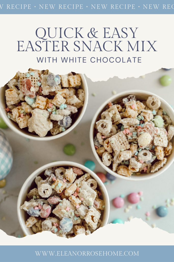 Quick & Easy Bunny Bait Easter Snack Mix Recipe