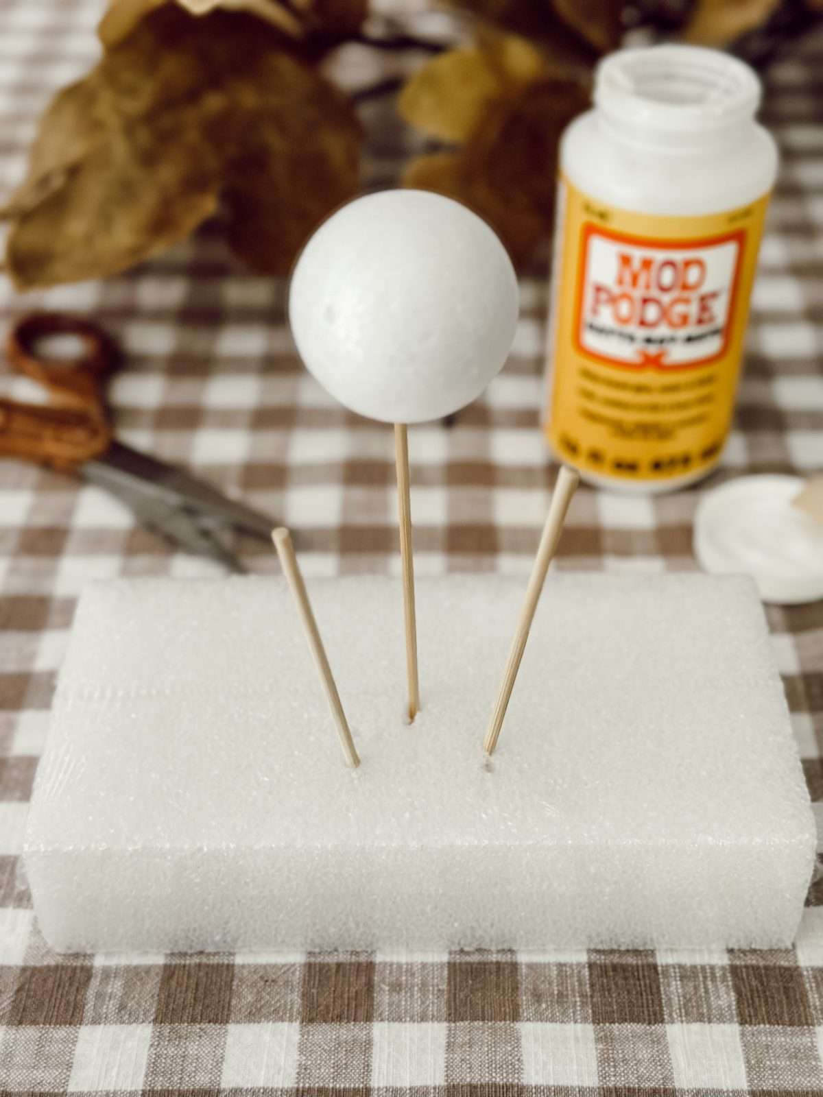 DIY Ghost in a Cloche Halloween Pottery Barn Dupe