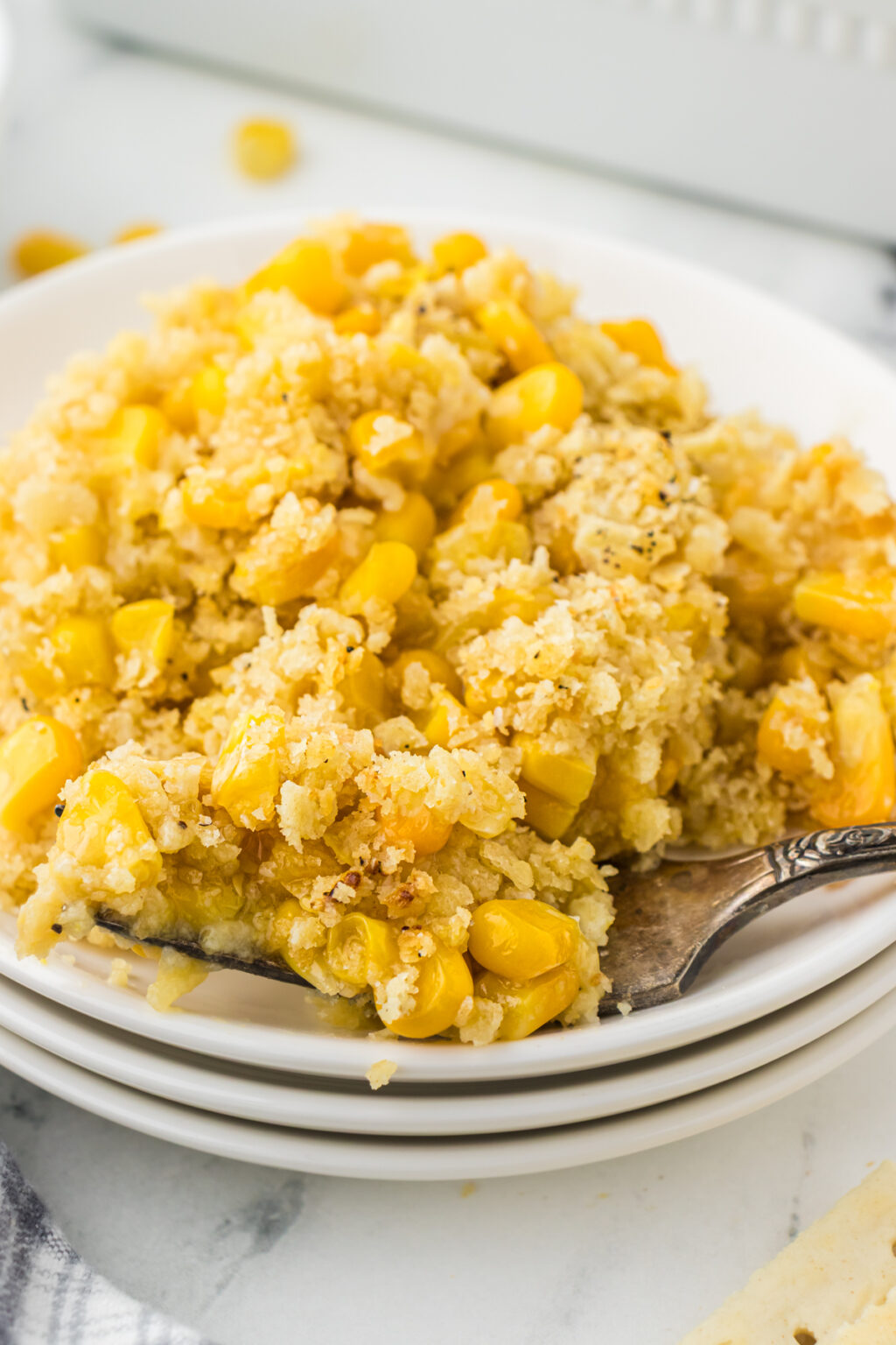Saltine Cracker Creamed Corn Casserole: Family Favorite Recipe