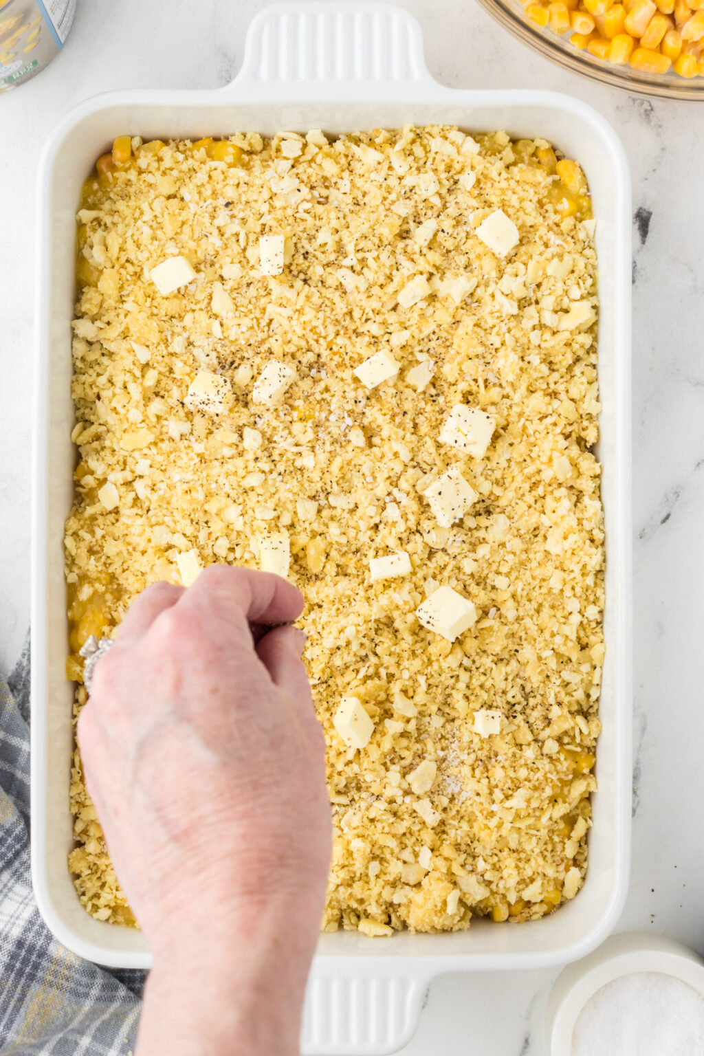 Saltine Cracker Creamed Corn Casserole: Family Favorite Recipe